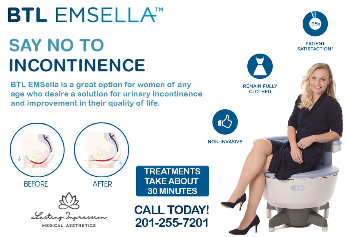 Emsella | Incontinence Treatment | Bergen County Medical Spa